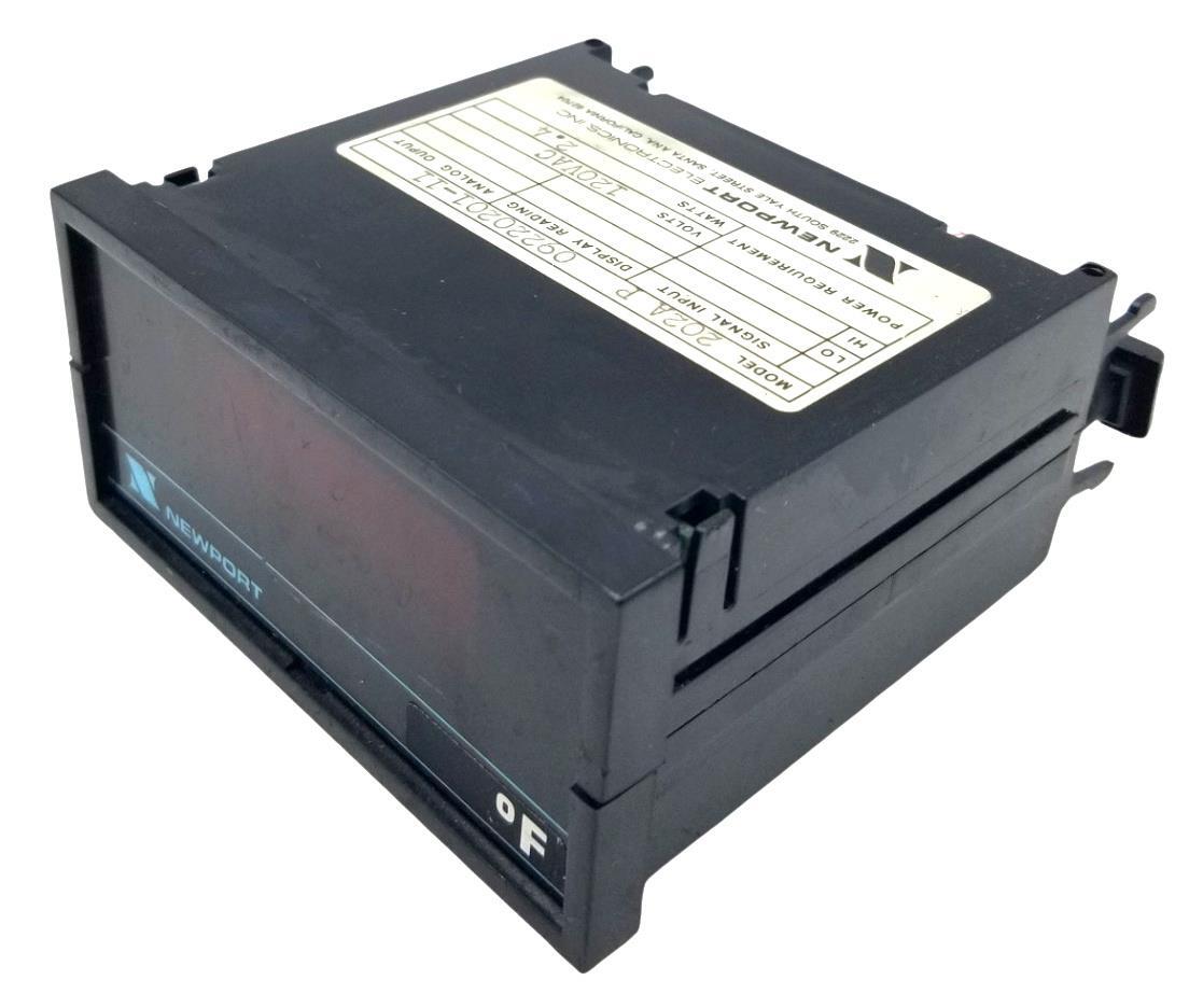 Newport 202A-P Process Meter 120VAC 2.4W 09220201-11 | eBay