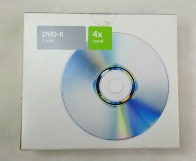 Apple DVD-R 5 Pack 4X Speed M8985G/A New and Sealed | eBay