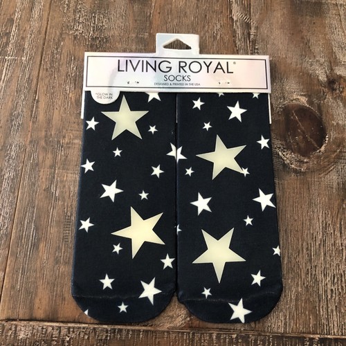 Living Royal Starry Night Ankle Socks Blue One Size | eBay