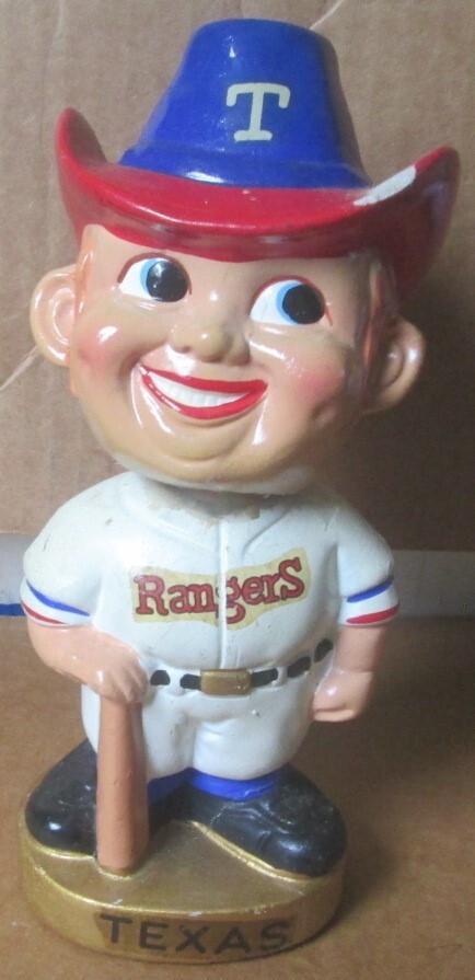 Vintage Sports Specialties MLB TEXAS RANGERS Bobble Head Nodder Figure ...