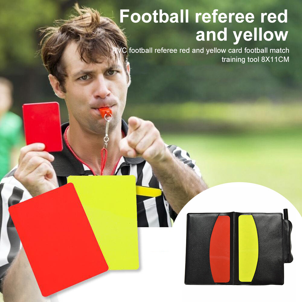 Football Wallet Wholesale Soccer Football Referee Warning Wallet With ...