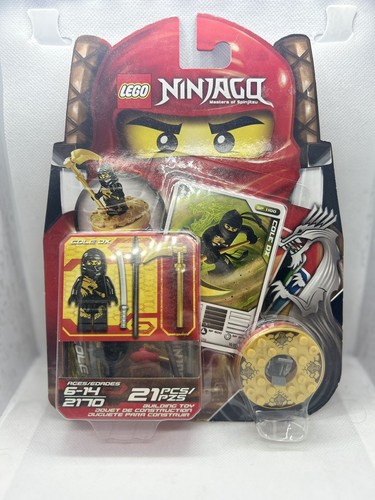 LEGO Ninjago Cole DX 2170 NEW SEALED Spinners Masters of Spinjitzu ...