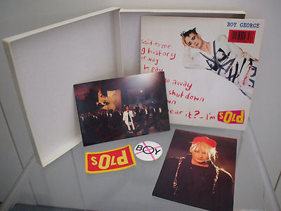 BOY GEORGE 7 INCH SINGLE LTD EDITION UK SOLD BOX SET 1987 Postcards ...