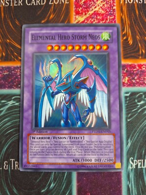 Yu-Gi-Oh! TCG Elemental Hero Storm Neos PTDN-EN043 Super Rare 1st Ed ...