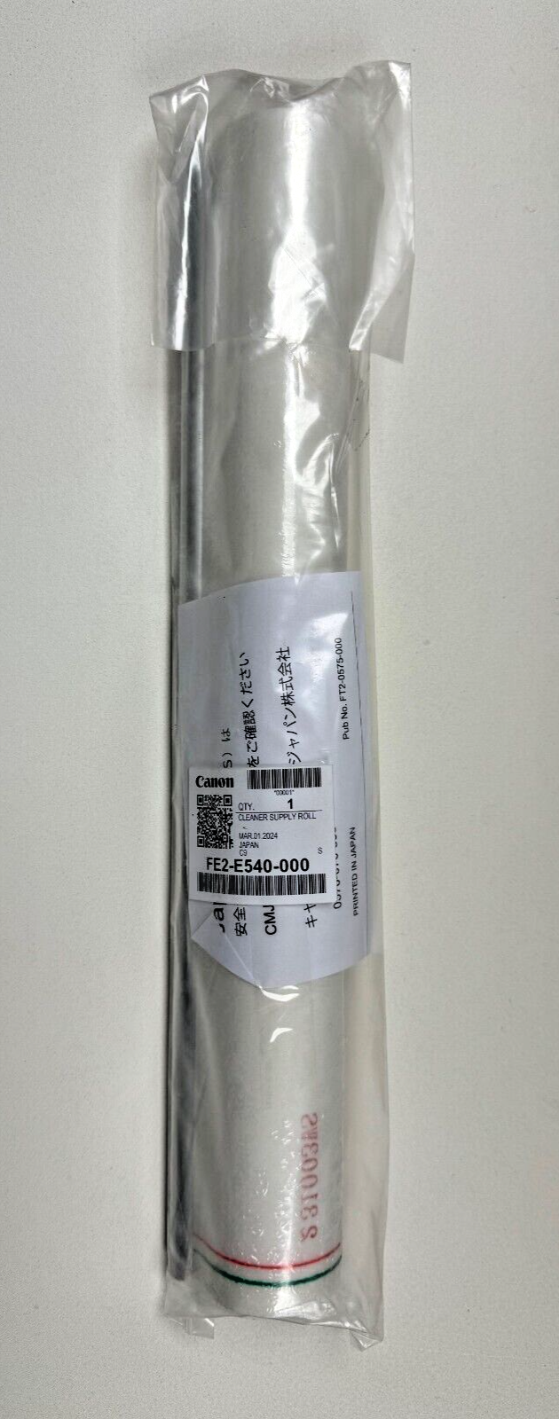 Genuine Canon FE2-E540-000 DX 6755i 6765i 6780i Cleaning Web Roller VAT ...