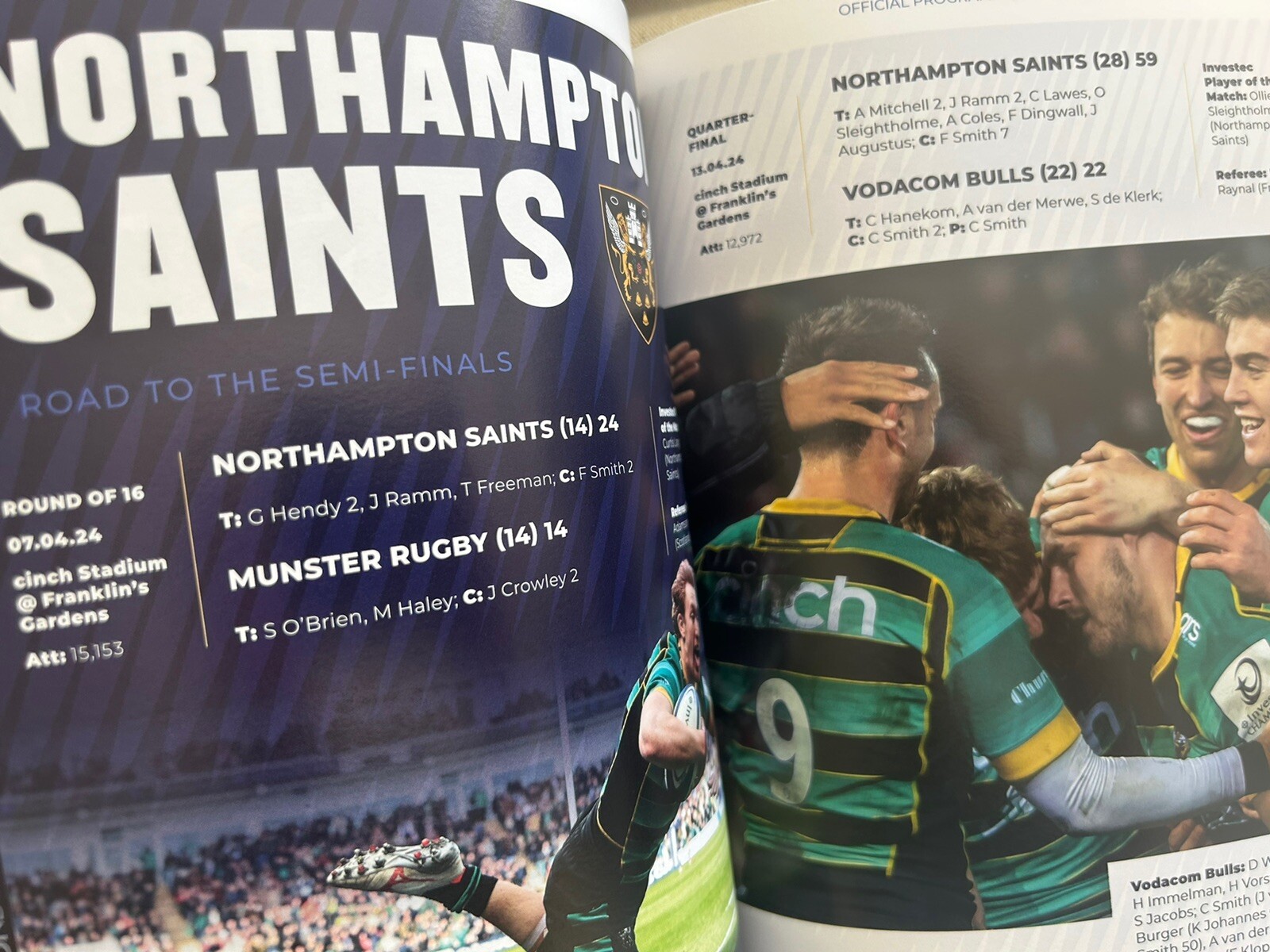 Leinster v Northampton Champions Cup rugby | Grelly UK