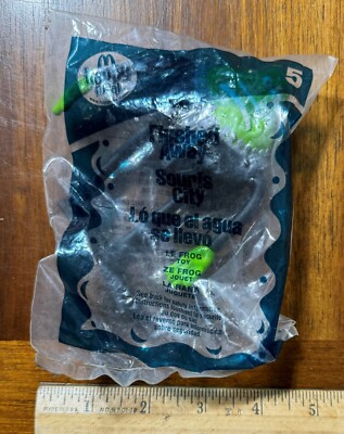 McDonald's Flushed Away Meal Toy NIB #7 Le Frog Ze Frog La Rana ...