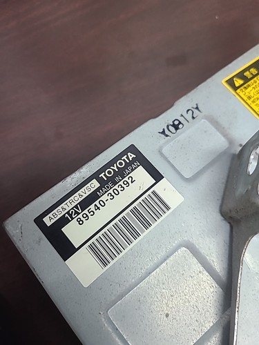 89540-30392 | TOYOTA / LEXUS OEM ABS & TRC & VSC CONTROL MODULE UNIT | eBay