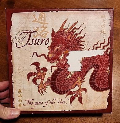Tsuro The Game of the Path Board Game Calliope -Complete Tiles & Stones ...