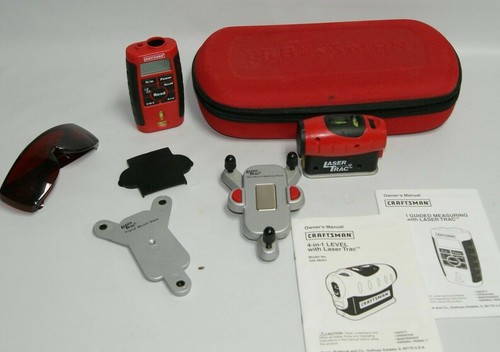 Craftsman 4 in 1 Level & Laser Trac Measuring Tool ~ 320.48251 & 320. ...