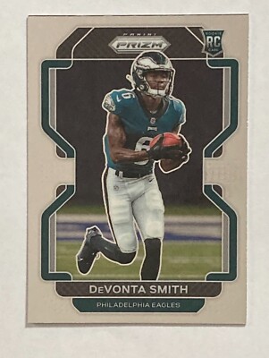 2021 Panini Prizm Football Devonta Smith Rookie Card RC | eBay Australia