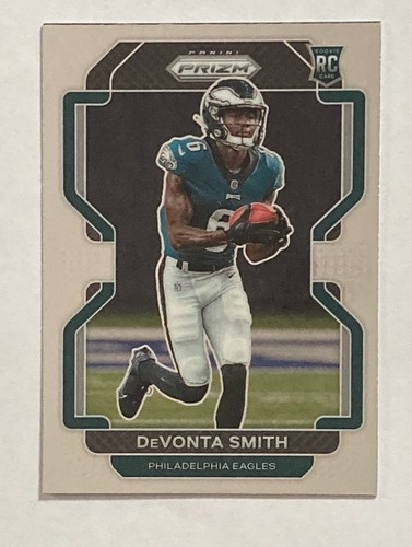 2021 Panini Prizm Football Devonta Smith Rookie Card RC | eBay Australia