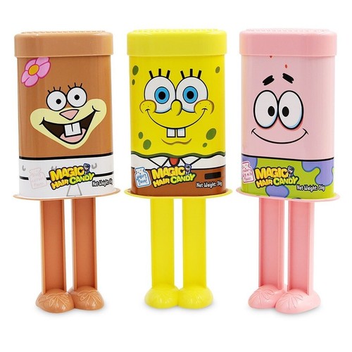 SpongeBob Magic Hair Candy 36g x 12 pieces K Snack Tracking Number NEW ...