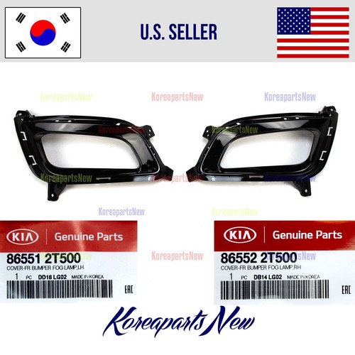 FRONT Bumper Fog Lamp Cover Bezel RIGHT+ LEFT⭐OEM⭐ 2pcs KIA OPTIMA 2014 ...