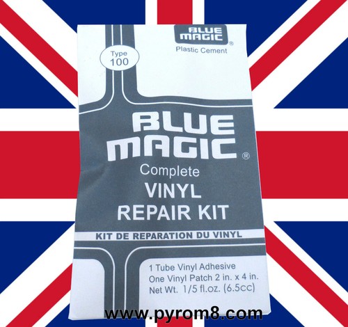 Blue Magic Waterbed Vinyl Repair Kit, Hot Tub, inflatables, pools ...