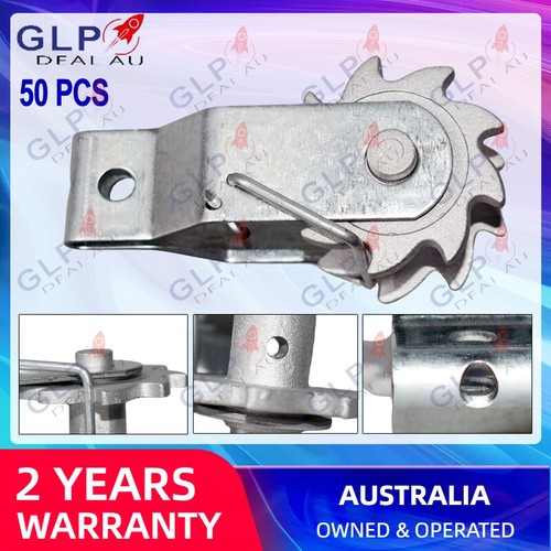 50Pcs INLINE RATCHET WIRE STRAINER FITS TENSIONING FENCE WIRE TENSIONER ...