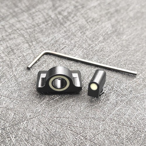 Green Ghost Ring Night Sights Set for Glock 19 17 20 22 24 27 29 30 34 ...