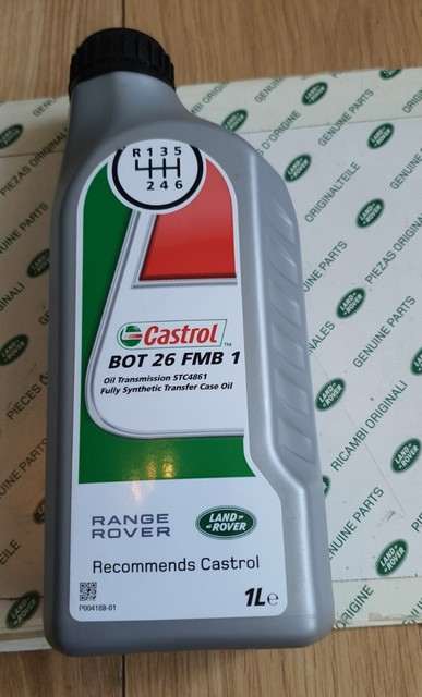 Range Rover L322 Genuine Castrol Bot 26 Fmb1 Transmisson Fluid STC4861 ...