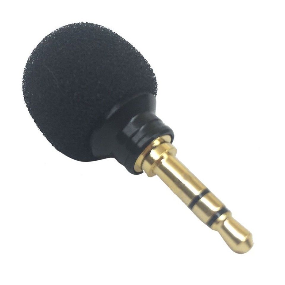 Mini Stereo Microphone Mic for Voice Recording Mobile Phone Laptop ...