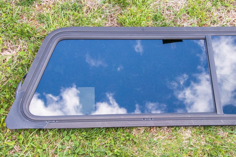 ARE Camper shell (Right) Window 14-18 Chevy 5.7ft Bed CC Camper shell ...