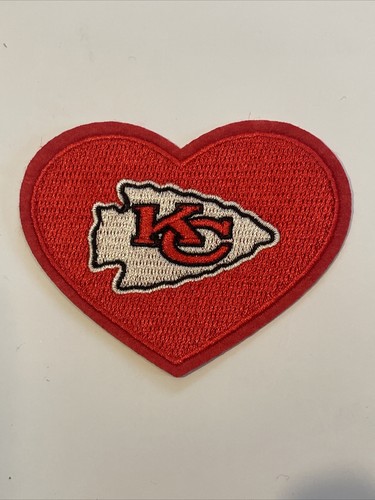 Kansas City Chiefs vintage embroidered iron on logo patch 3.25 x 2.5 ...