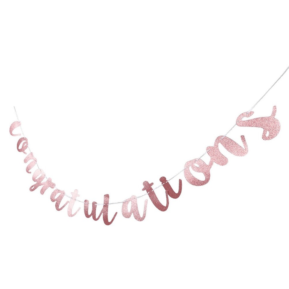Congratulations Graduate Banner Graduation Background Decorative Party ...