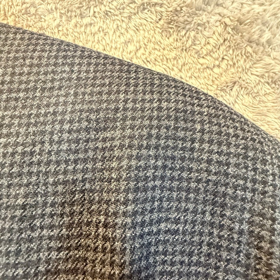 Brooks Brothers Gray Houndstooth Plaid Wool Cashmere Blazer Sport Coat ...