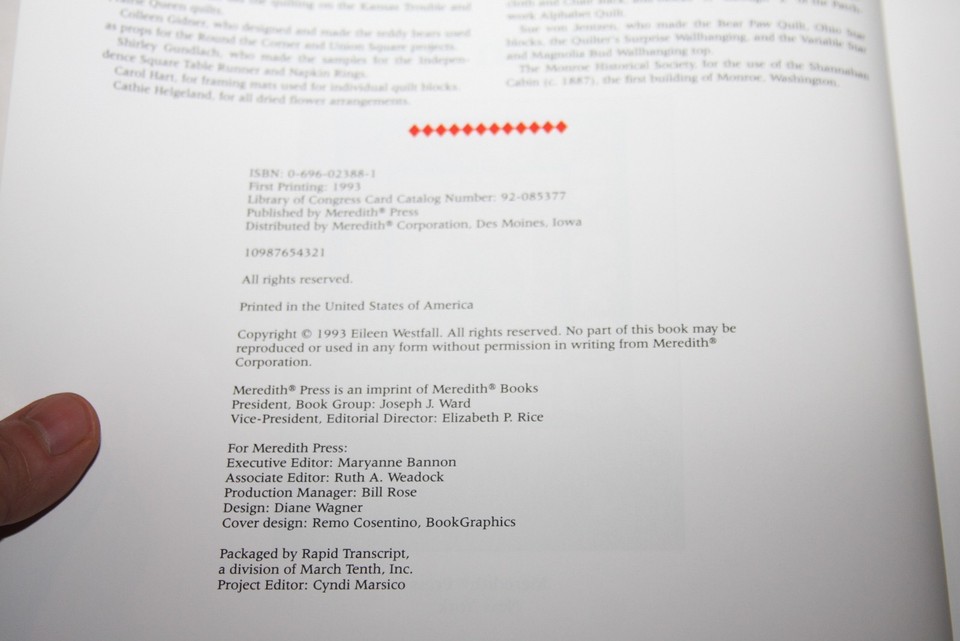 A Patchwork Alphabet by Eileen Westfall 1993 HC | eBay