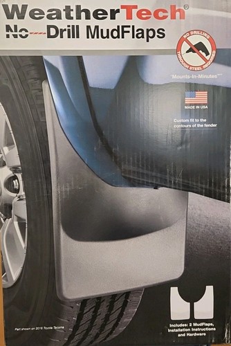 120129 Weathertech Rear No Drill Mudflaps (2022-2024) Ford Expedition | eBay
