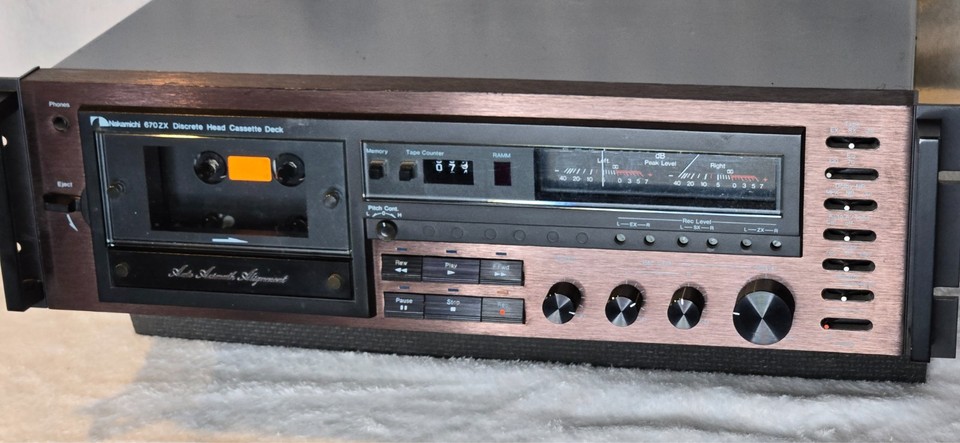 Nakamichi 670ZX 3-head Auto Azimuth Cassette Deck | eBay