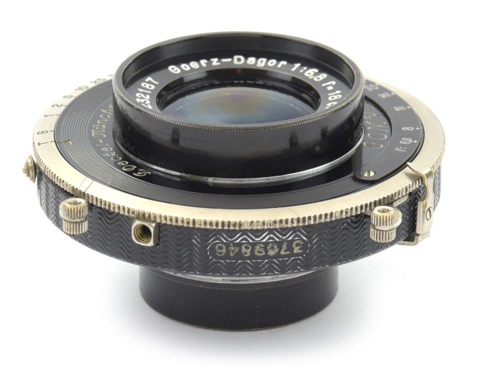 Carl Zeiss Jena Goerz Dagor 6.8/180mm Compur Shutter Lens | eBay