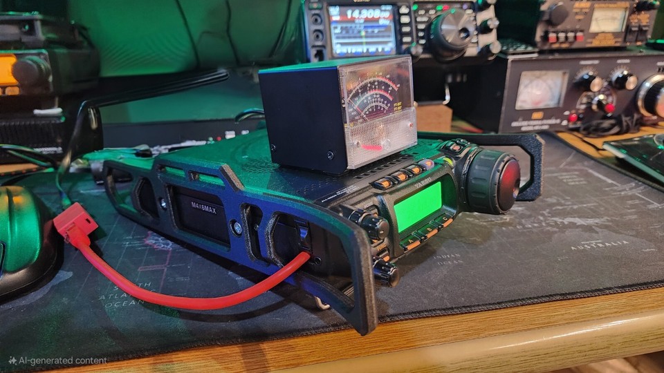 One Piece Carbon Fiber filled Nylon Yaesu FT-891 / FT-857D Side ...