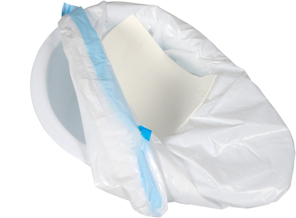 Abri-Bag, Commode liner, 630 ml/21.3 fl oz, (20 pcs/pack, 5 packs/100 ...