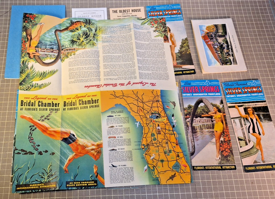 Vintage Lot of Florida Travel Brochures b | eBay