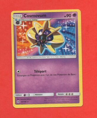 Pokémon n° 65/149 - COSMOVUM - PV90 (A7517) | eBay
