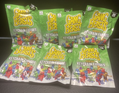 Gang Beasts Serie 1 Keychain Figures 7 Stk | eBay