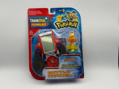 Electronic Pokemon Battle Trainer - Pikachu/ Think Chip Tech - Hasbro ...