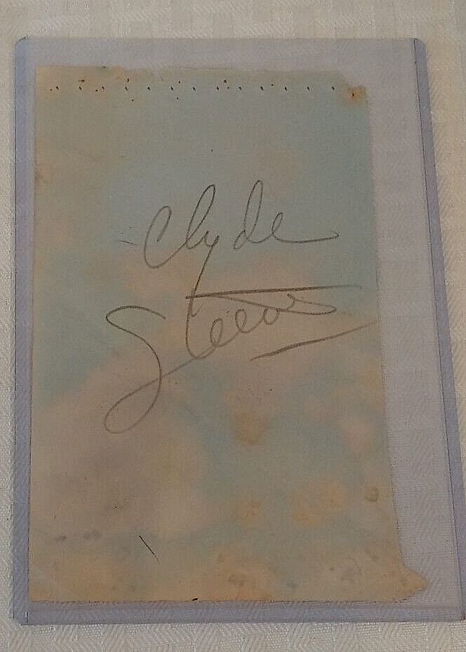 BILL MCGOWAN Autographed Signed MLB Baseball Umpire Cut Wrestling ...