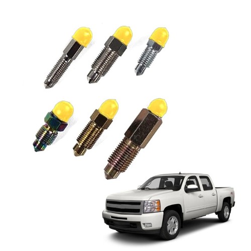 10 Pack 6mm Brake Bleed Nipple Caps Brake Bleed Screw Grease Cover for ...