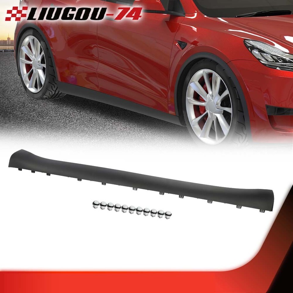 Fit For Tesla Model Y Right Passenger Side Molding Skirt Lower Rocker ...