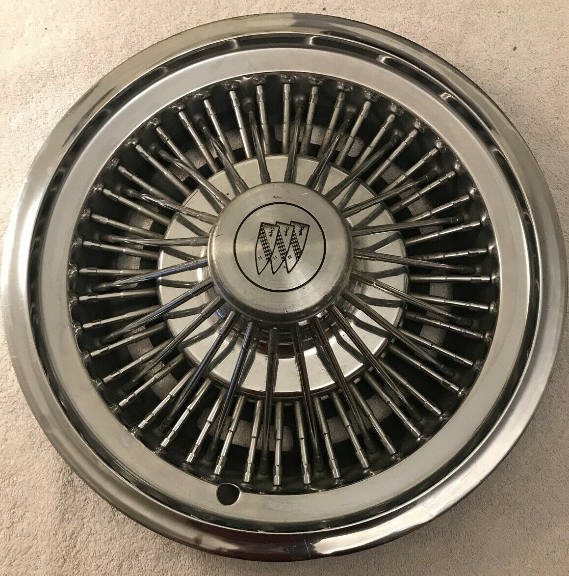 One factory 1973 to 1977 Buick 14 inch wire spoke hubcap wheel cover | eBay
