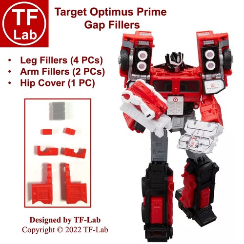 Gap Fillers Upgrade Kit: Target Optimus Prime Autobot Bullseye TF-Lab | eBay