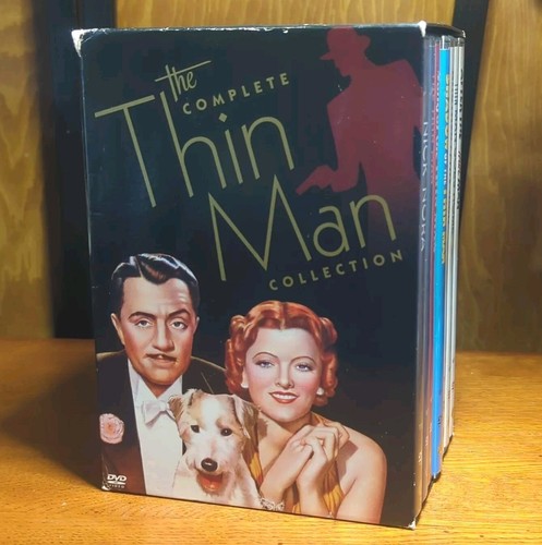 Complete Thin Man Movie Collection William Powell Myrna Loy DVD 7-Disc ...