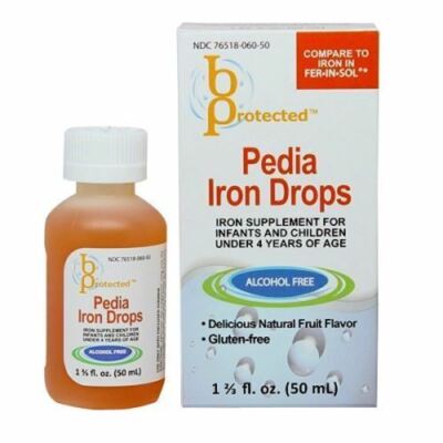 Pedia Iron Drops 50 ml By B Protected | eBay