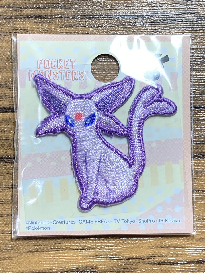 Pocket Monsters Official Seal/ Iron On Patch Espeon Umbreon Set Pokemon JAPAN | eBay Australia