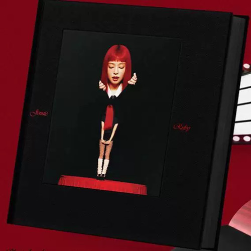 JENNIE Autograph Signature Ruby JOLO Album Fidelity Gift Collection ...