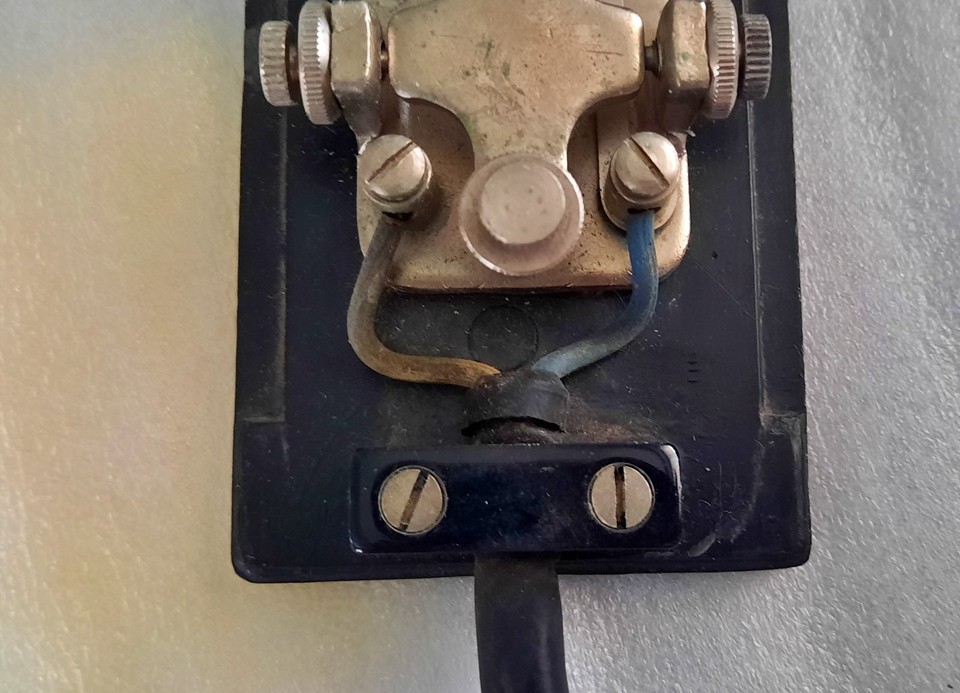 Vintage Military Morse Code Key TS1 EX Yugoslavian Arny - Telegraph ...