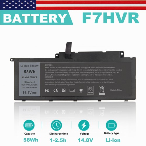 F7HVR Battery For Dell Inspiron 15 7000 15 5547 17 7000 17 7737 Series ...