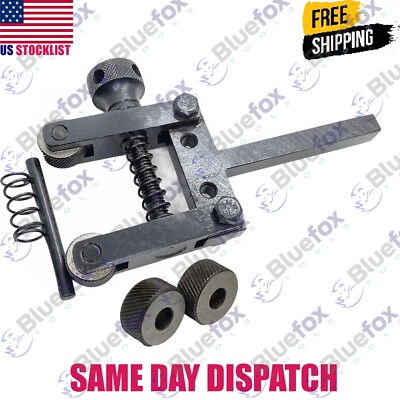 Spring Loaded Clamp Type Knurling Tool 2" Inches Capacity 3/8" Shank ...