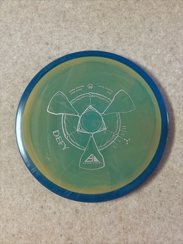 NEW Axiom Discs Neutron Defy 169g Green Blue Rim Distance Driver Golf ...